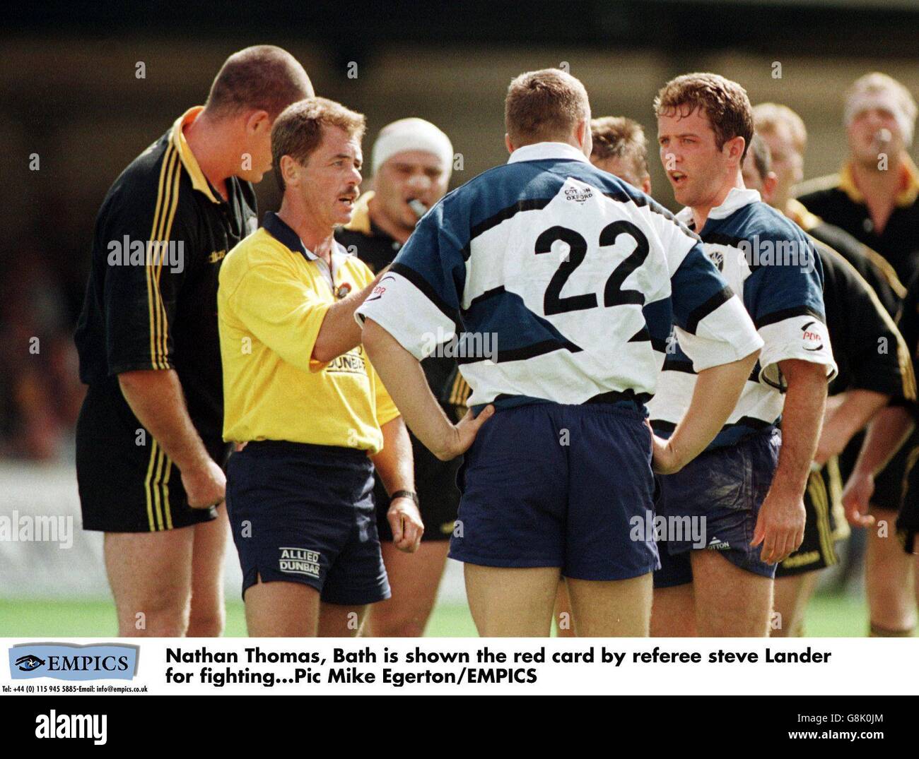 Rugby Union ... Bath v Newcastle Falcons Stock Photo - Alamy