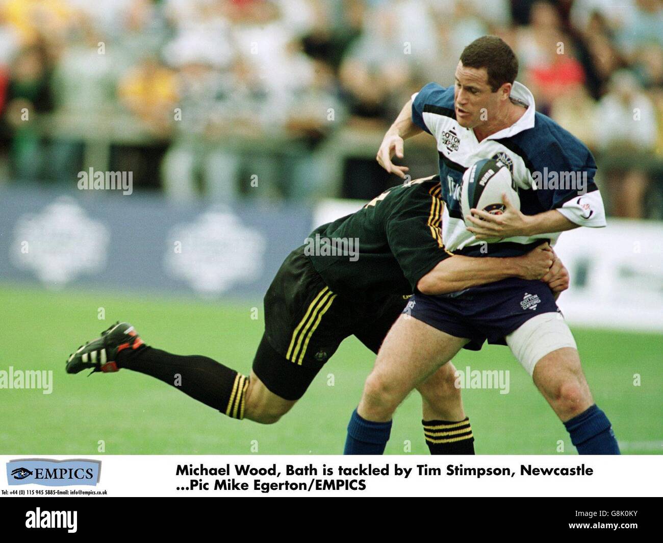 Rugby Union ... Bath v Newcastle Falcons Stock Photo - Alamy