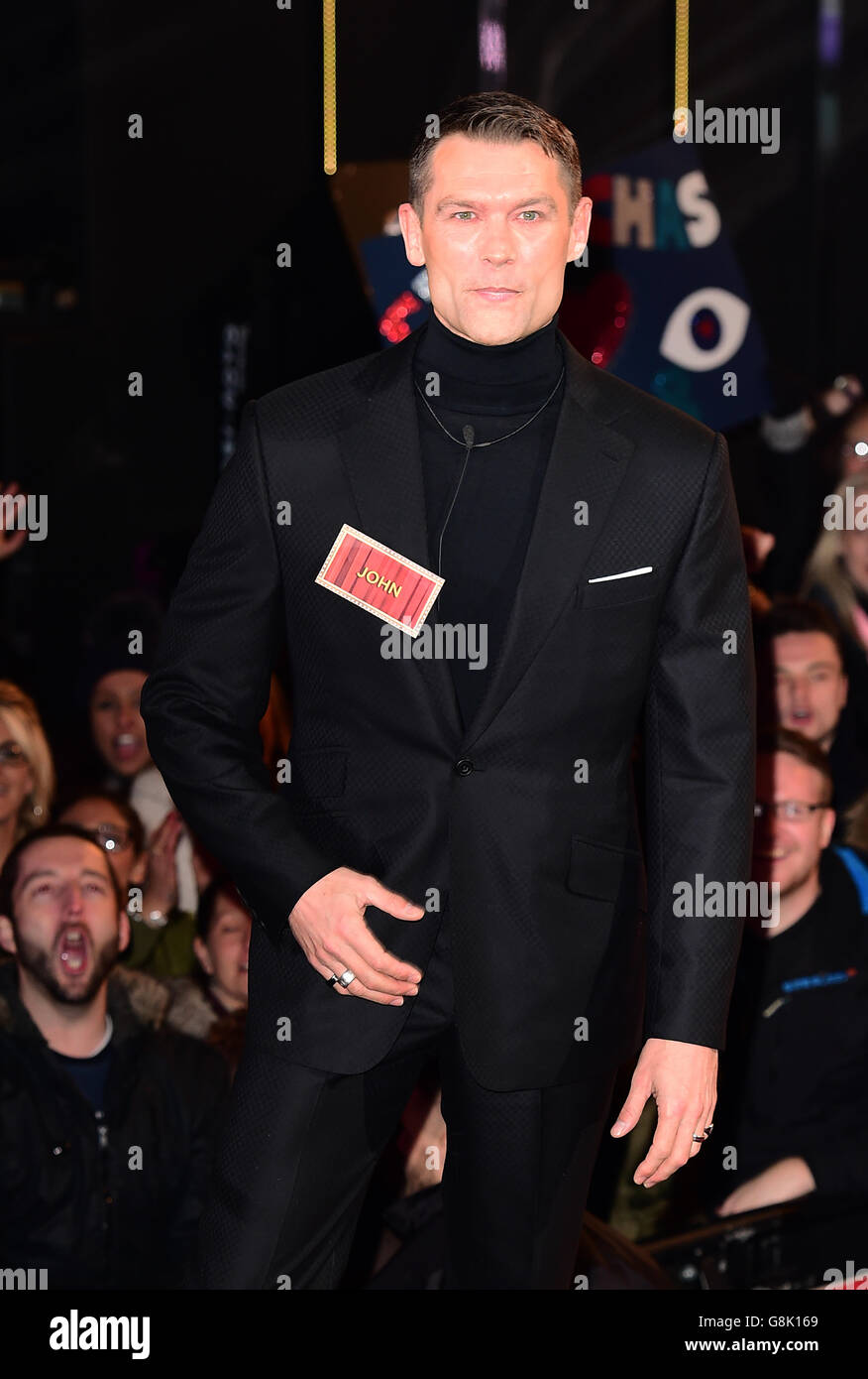 John Partridge arrives at the start of the latest series of Celebrity ...