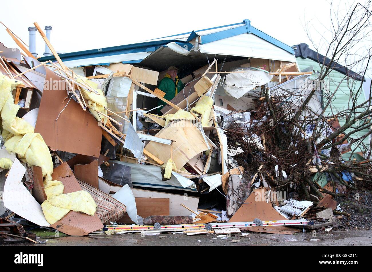 Caravan Damage High Resolution Stock Photography and Images - Alamy