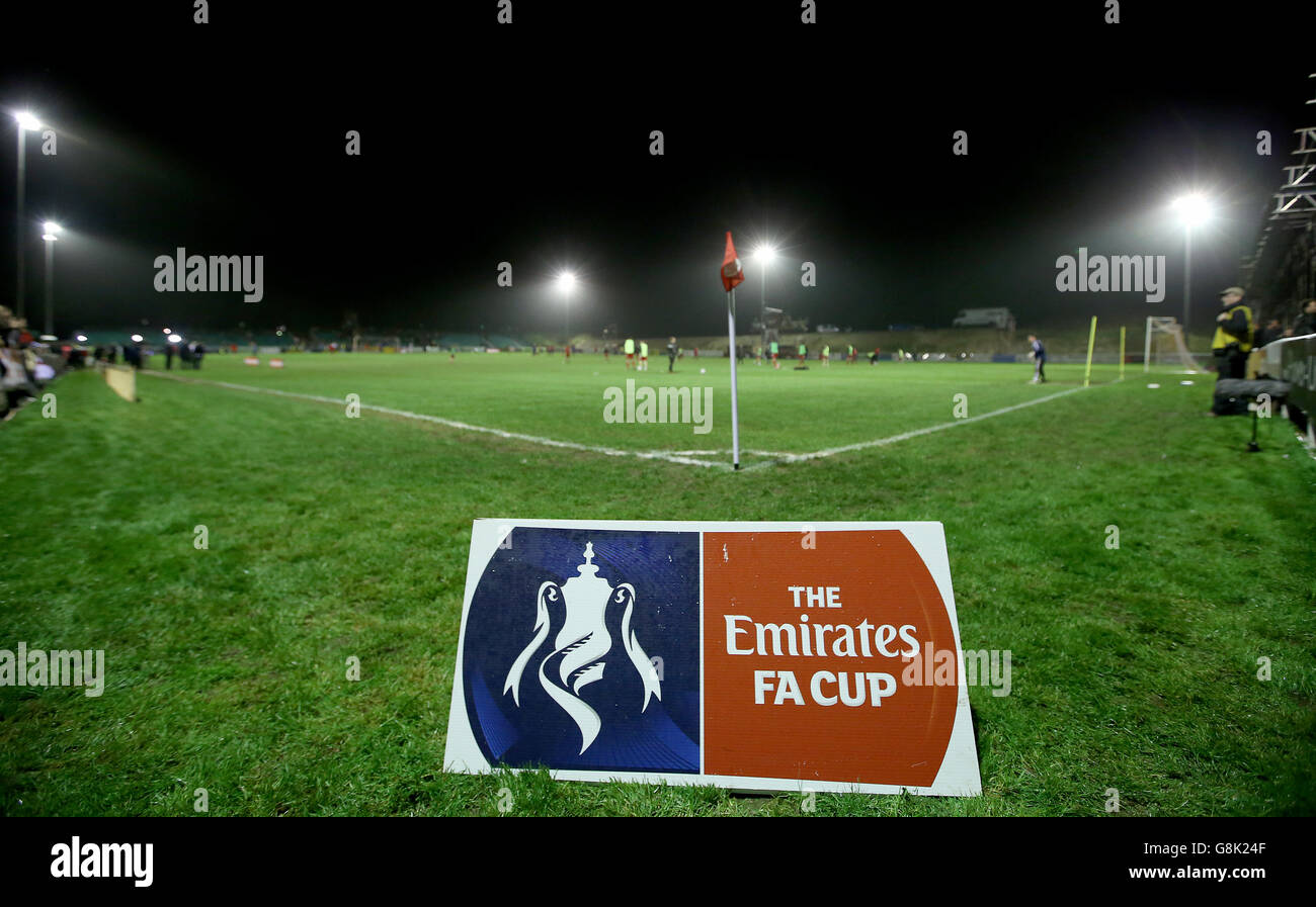 Whitehawk FC v Dagenham and Redbridge - Emirates FA Cup - Second Round ...