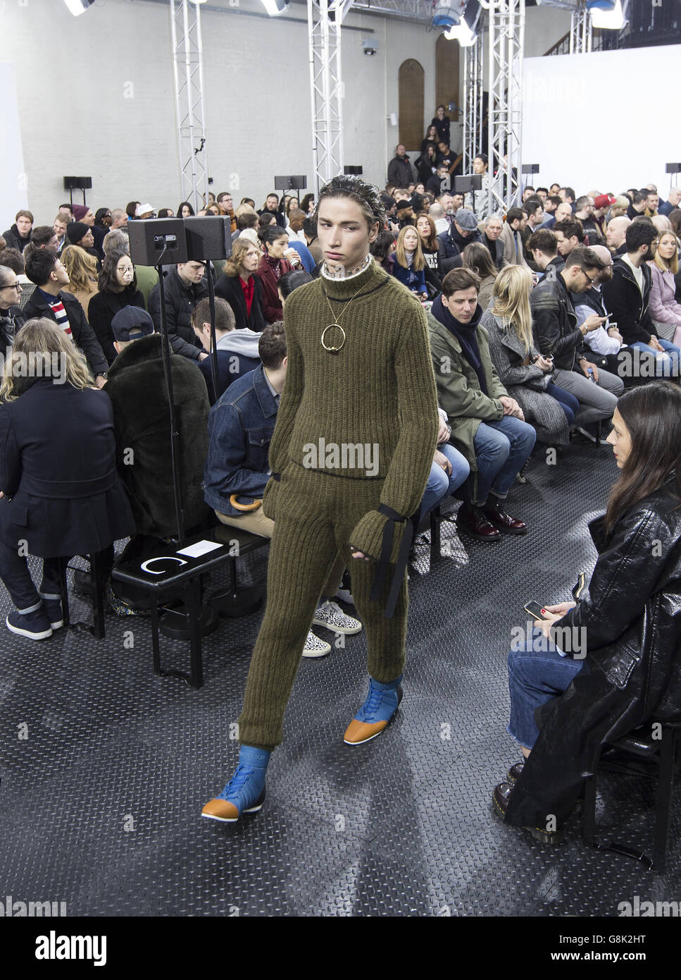 J.W. Anderson catwalk - London Collections Men AW2016 Stock Photo - Alamy