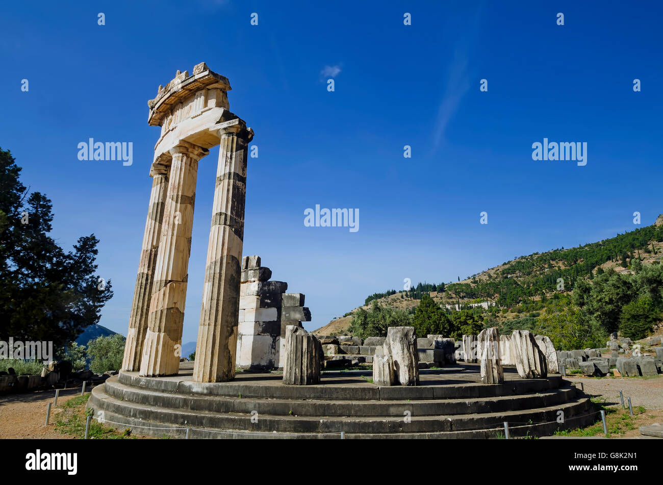 Sanctuary of athena pronaia hi-res stock photography and images - Alamy