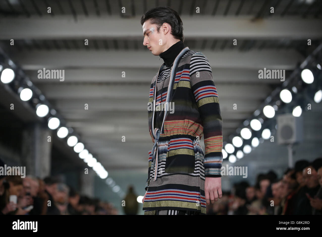 James Long Catwalk - London Collections Men AW2016 Stock Photo - Alamy