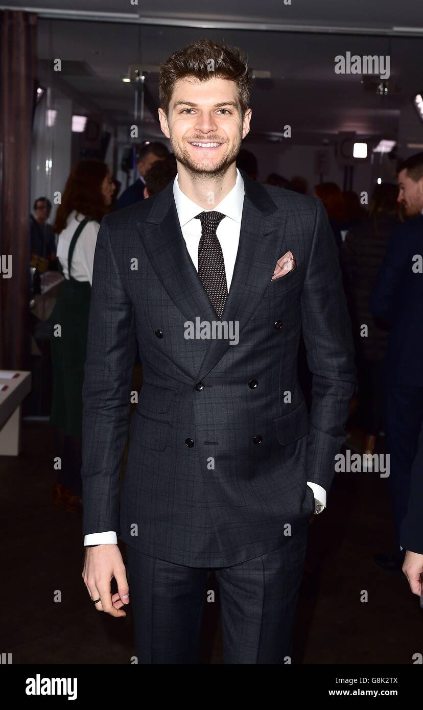 Jim Chapman attending the Richard James London Collections Men AW2016 ...