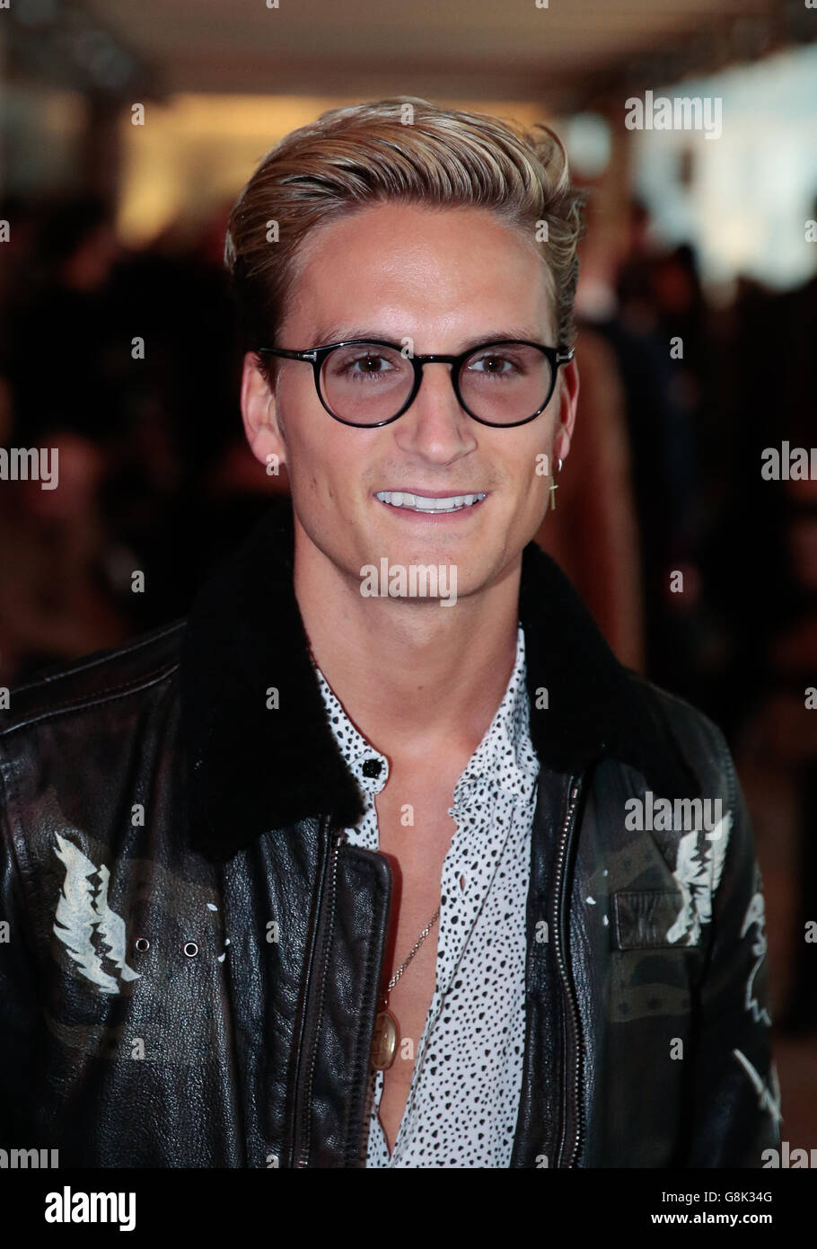 Oliver Proudlock before the Christopher Raeburn London Collections Men ...