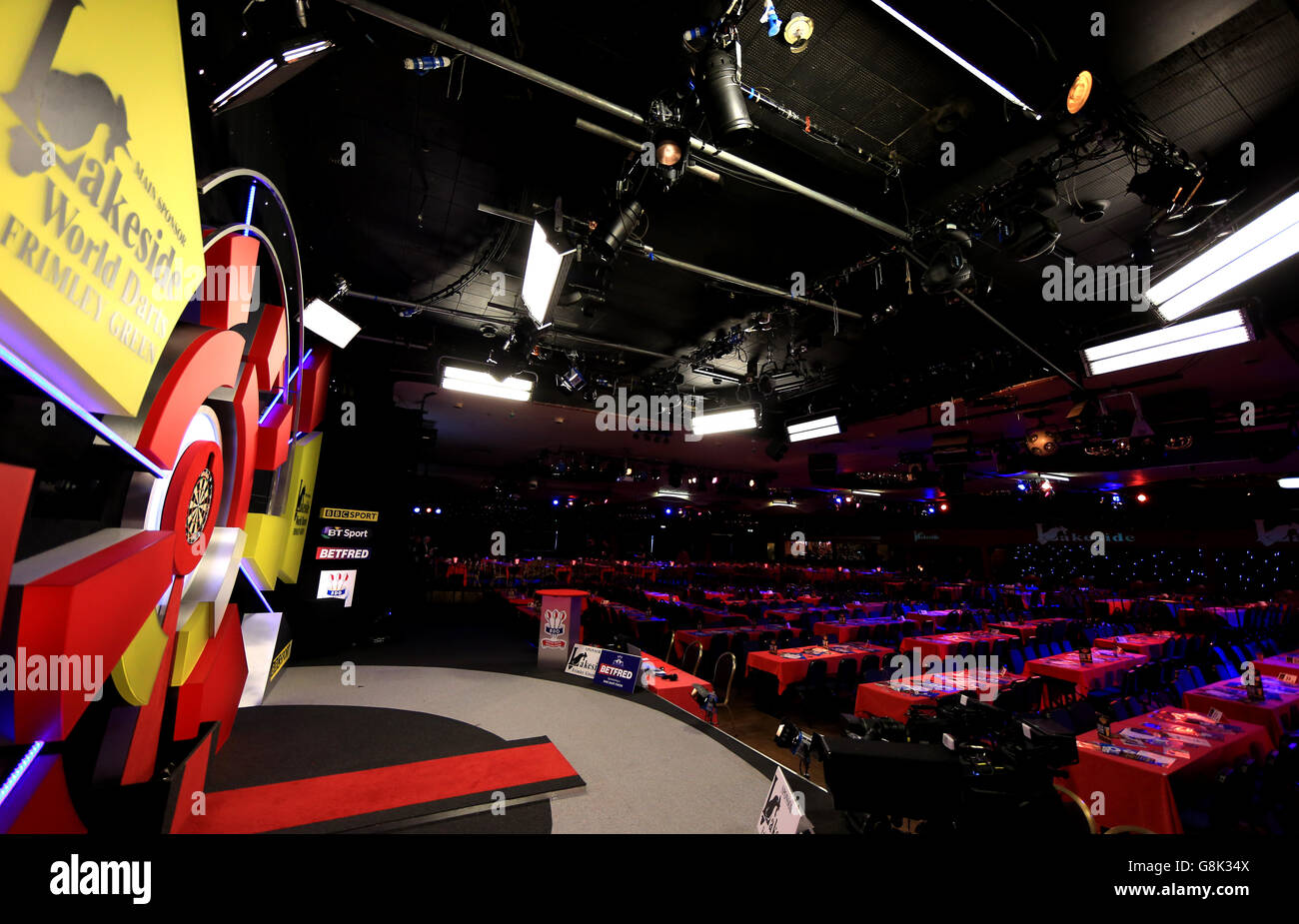 BDO World Championship Final - Lakeside Complex. A general view of the ...