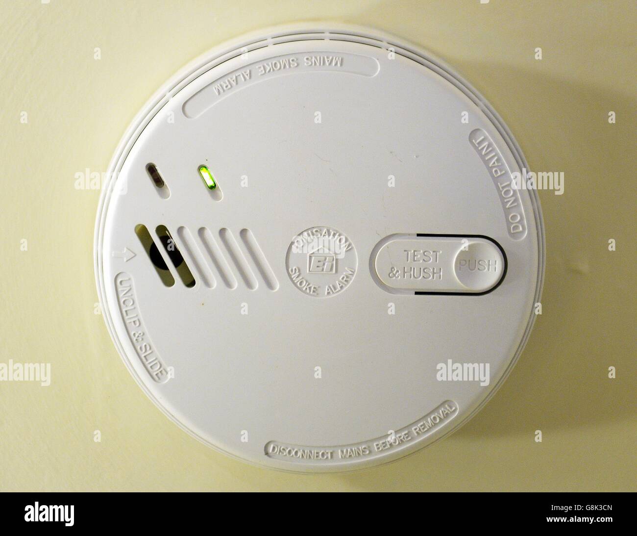 Smoke alarm tests Stock Photo - Alamy