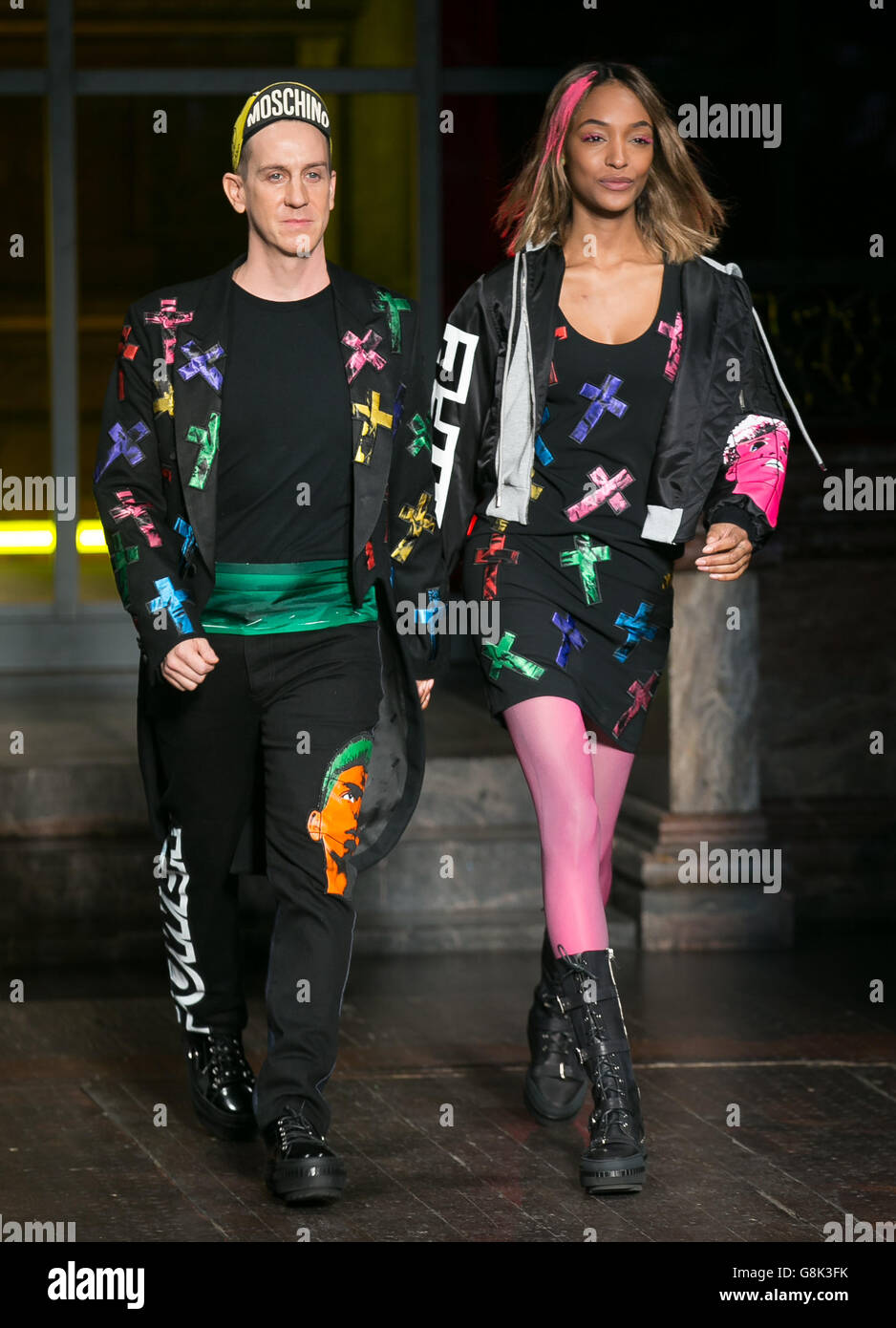 Moschino Catwalk - London Collections Men AW2016 Stock Photo - Alamy