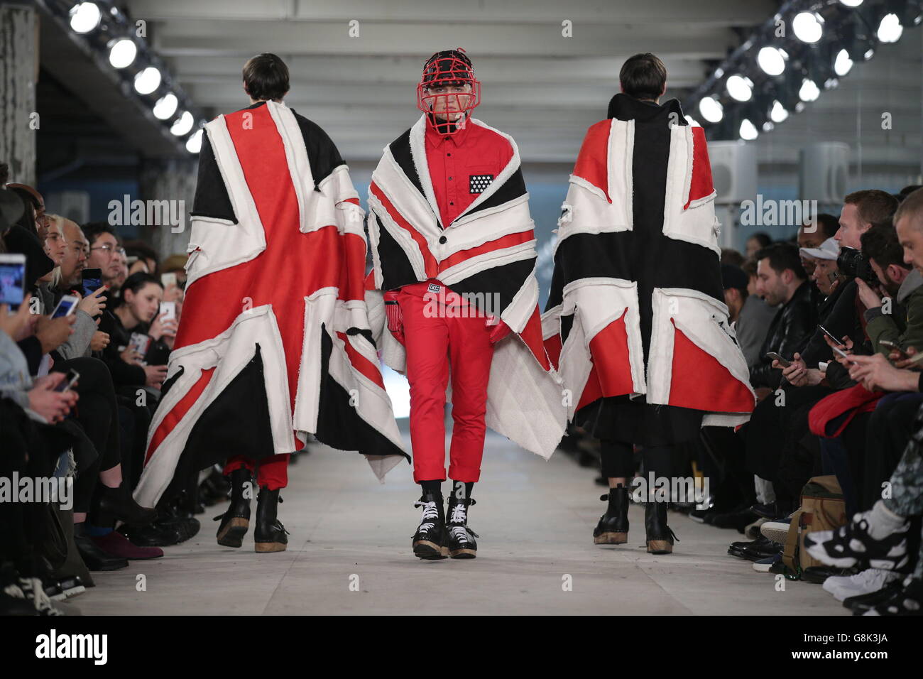 KTZ Catwalk - London Collections Men AW2016 Stock Photo - Alamy