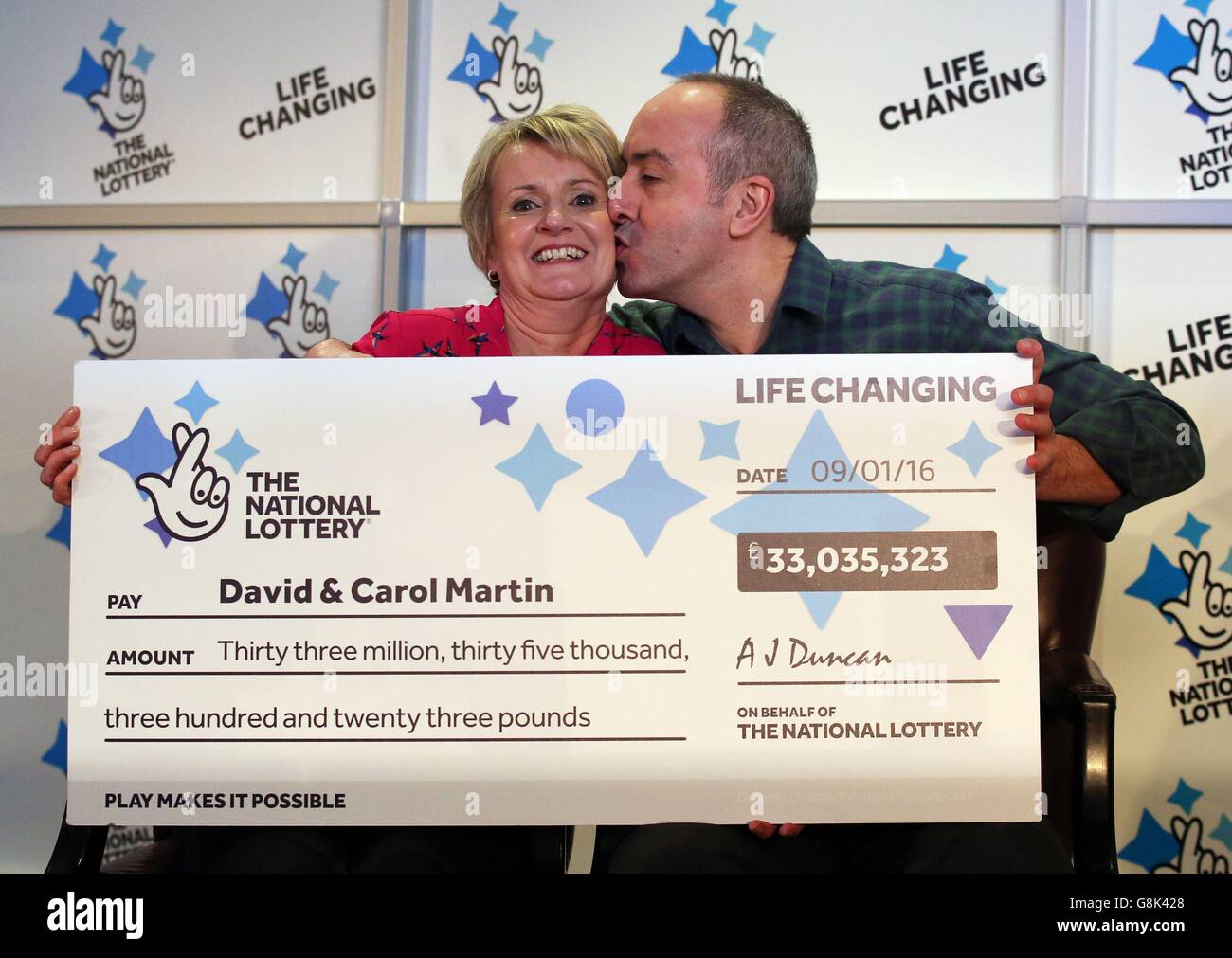 David and Carol Martin, a husband and wife from Hawick in the Scottish ...