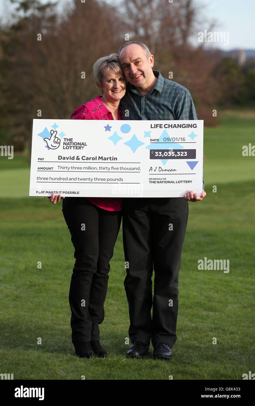 David and Carol Martin, a husband and wife from Hawick in the Scottish ...