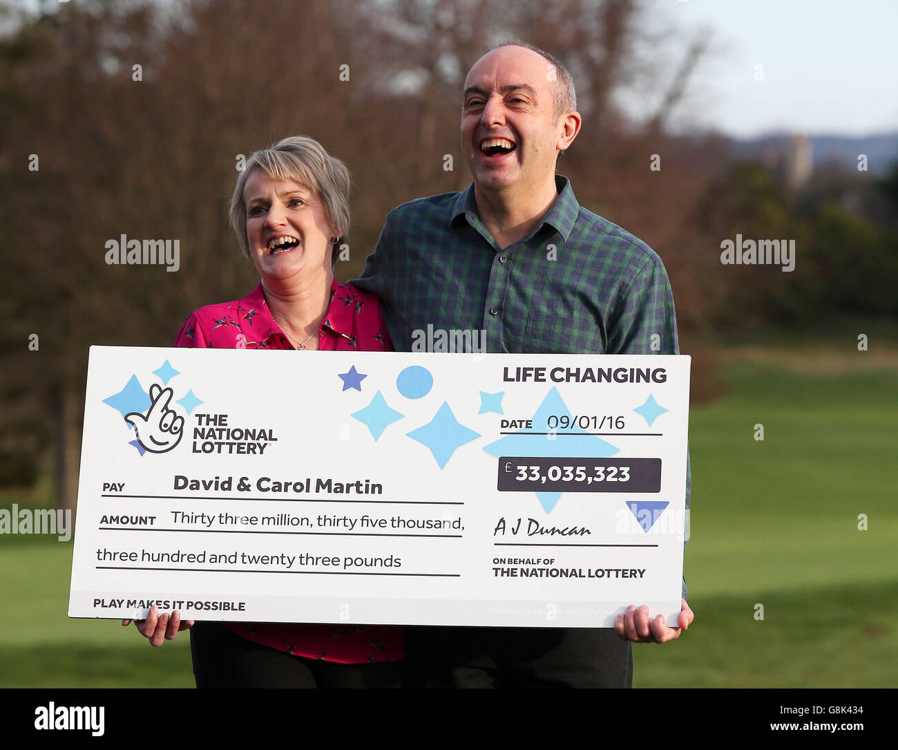 David and Carol Martin, a husband and wife from Hawick in the Scottish ...