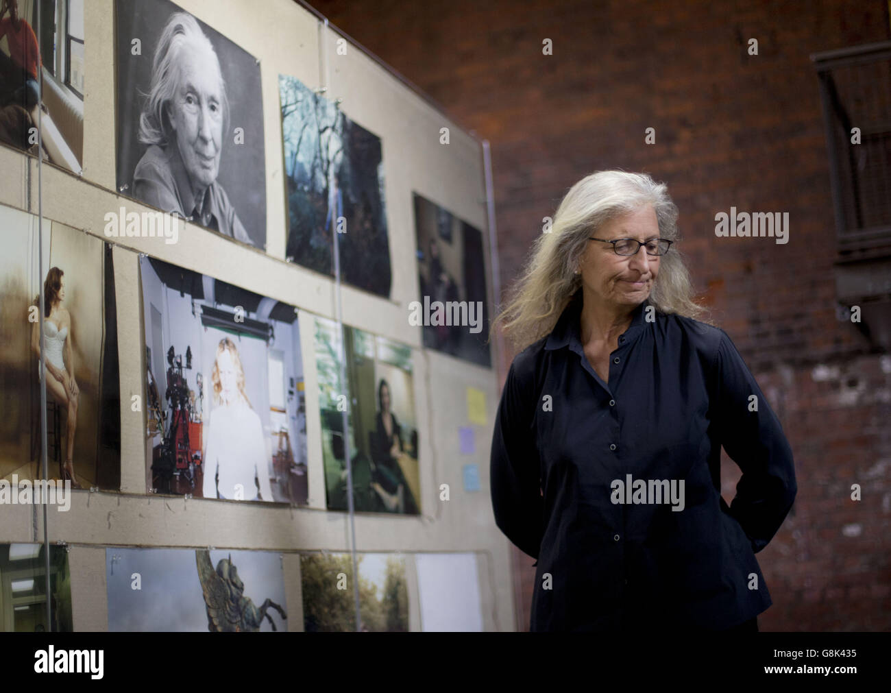 Photographer Annie Leibovitz at the press view of Women: New Portraits ...
