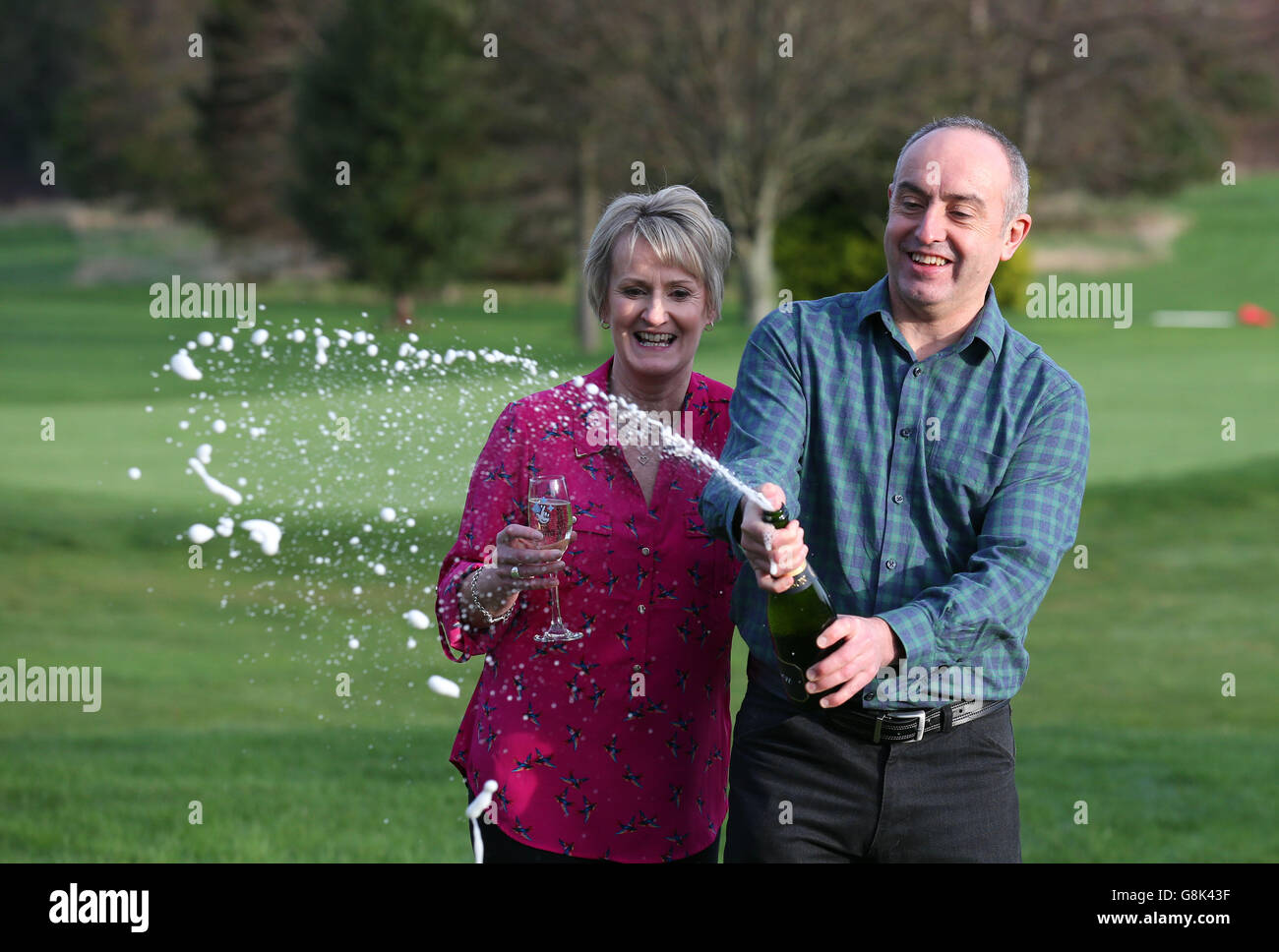 David and Carol Martin, a husband and wife from Hawick in the Scottish ...