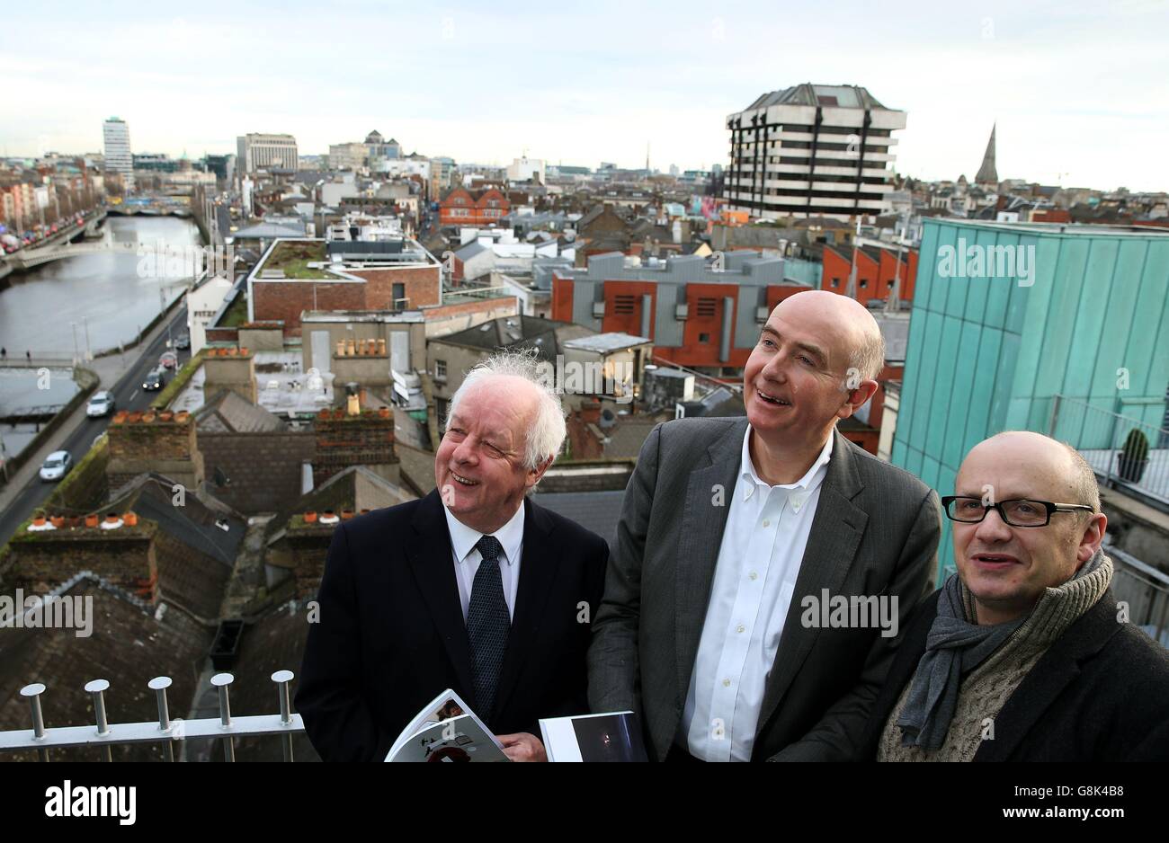 (Left to right) director Jim Sheridan, Chief executive of the Irish ...