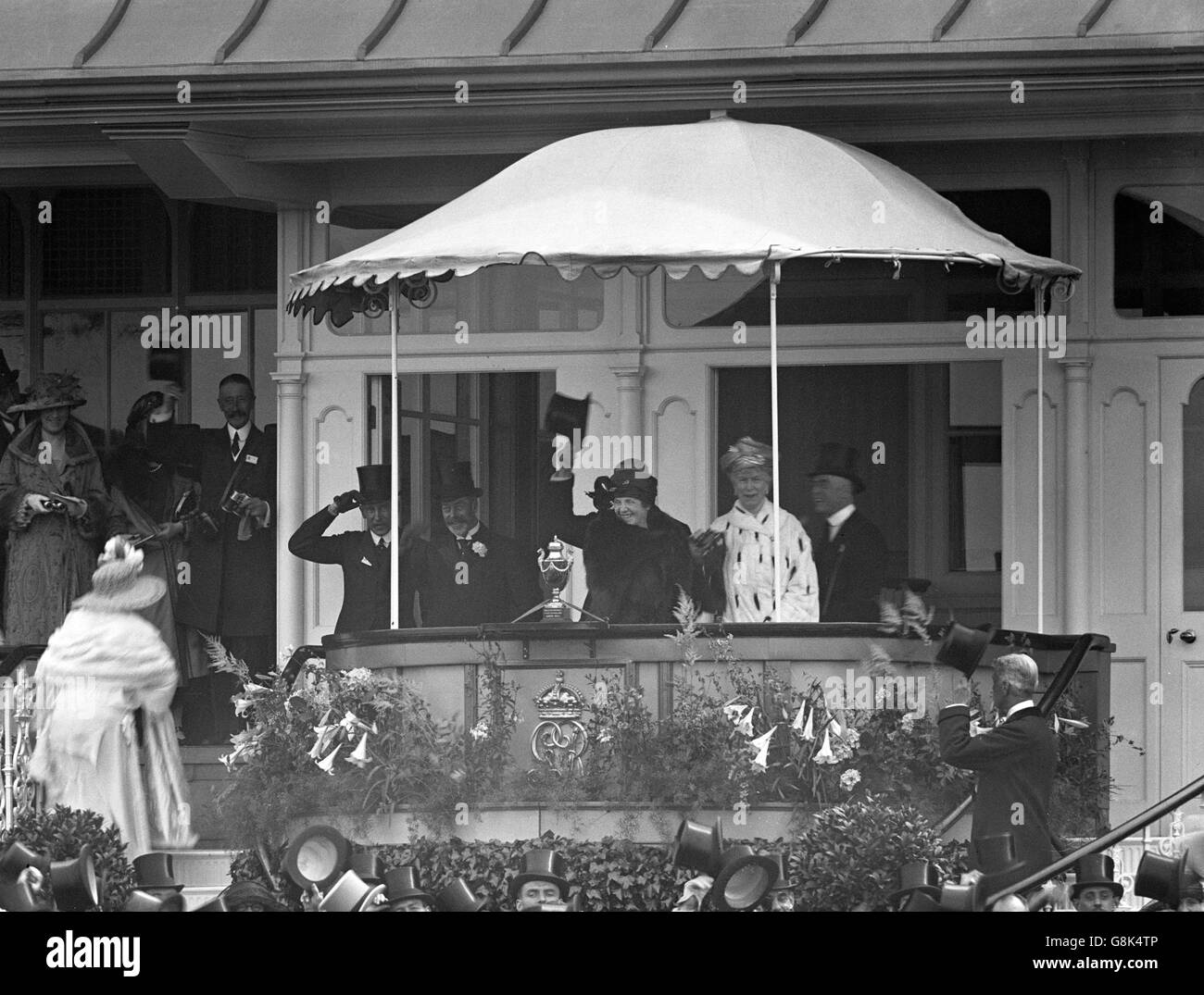 Royal Box at Ascot Stock Photo - Alamy