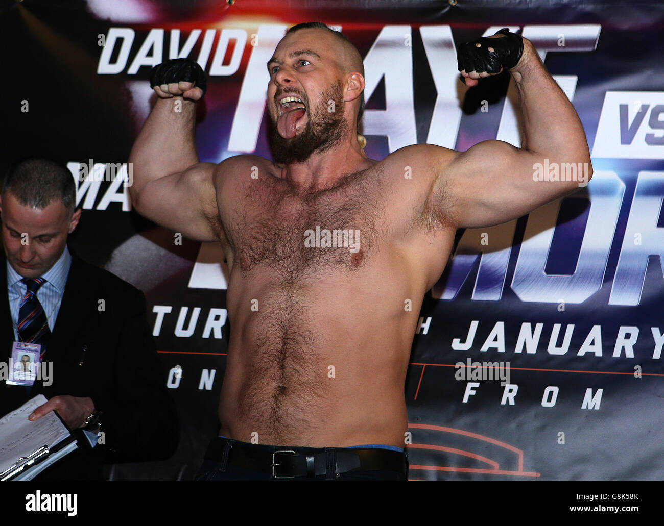 David Haye v Mark De Mori - Weigh-In - Cineworld at the O2. Mark De ...