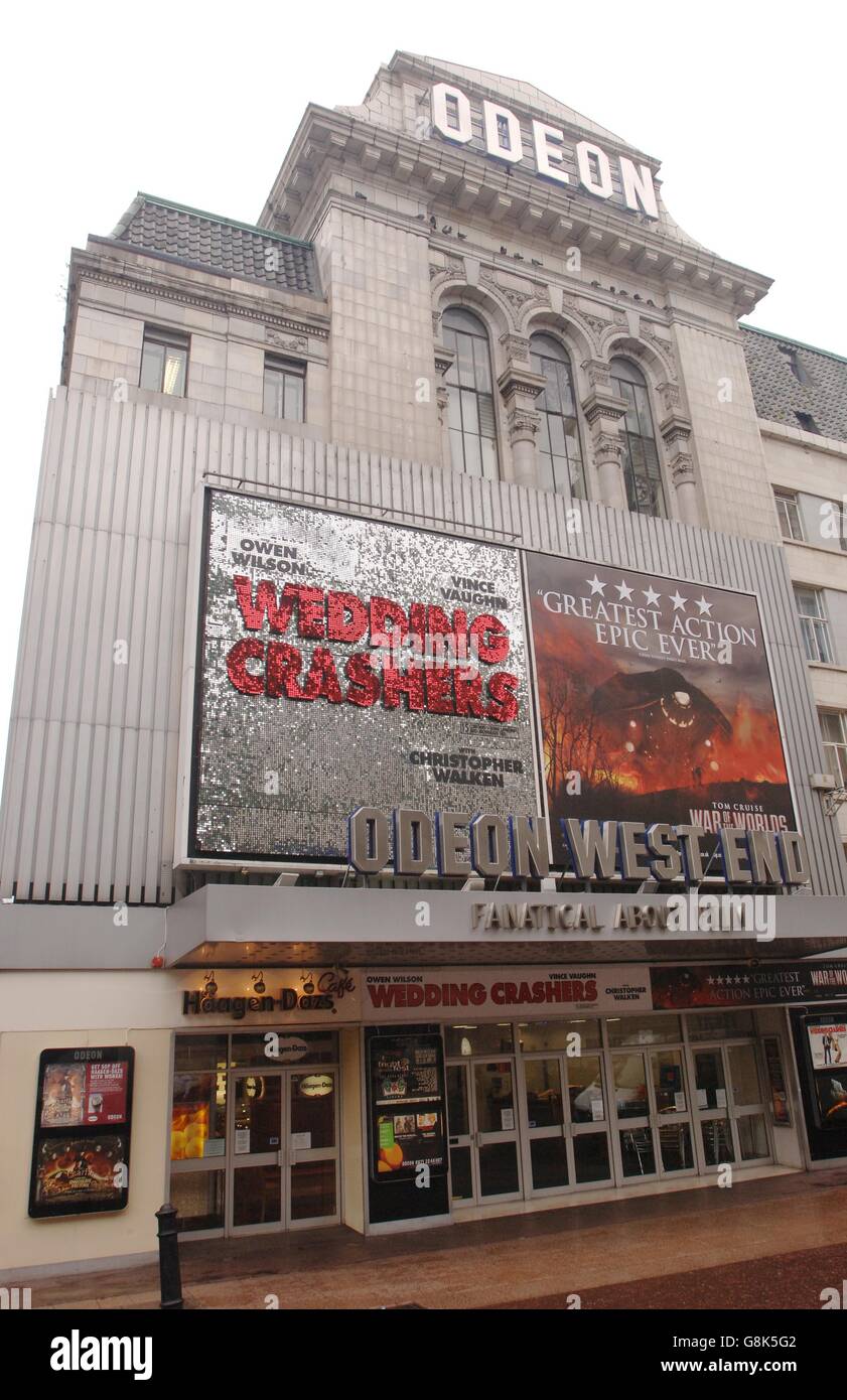 Odeon West End. The Odeon West End in London's Leicester Square Stock ...
