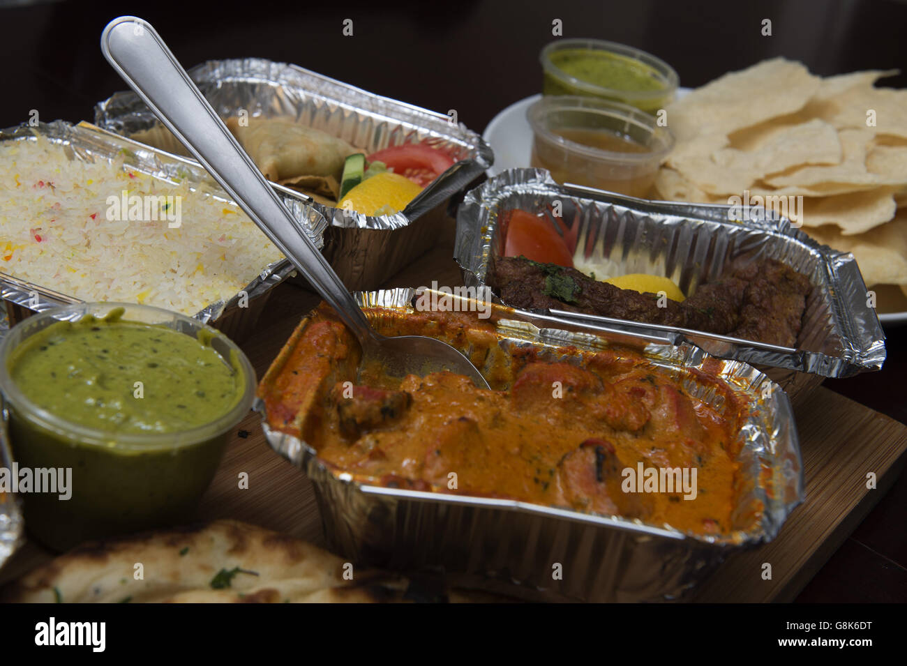 Indian Food stock Stock Photo - Alamy