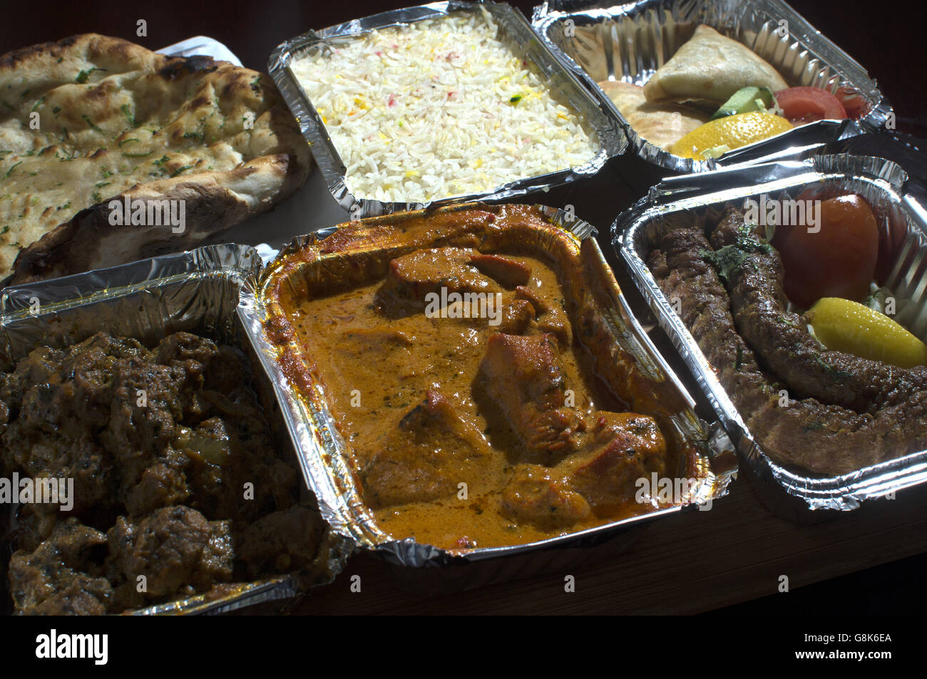 Indian Food stock Stock Photo - Alamy