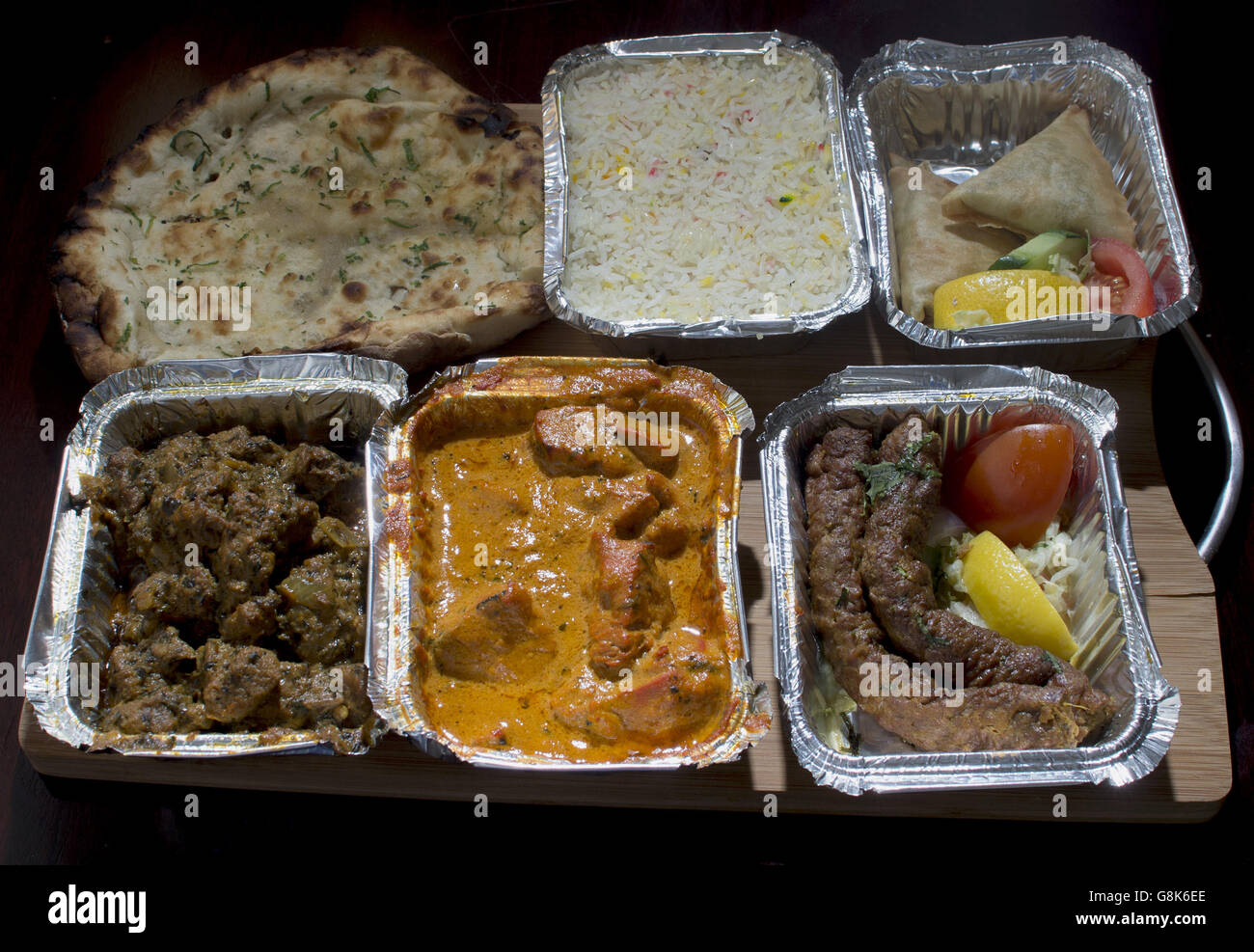 Indian Food stock Stock Photo - Alamy