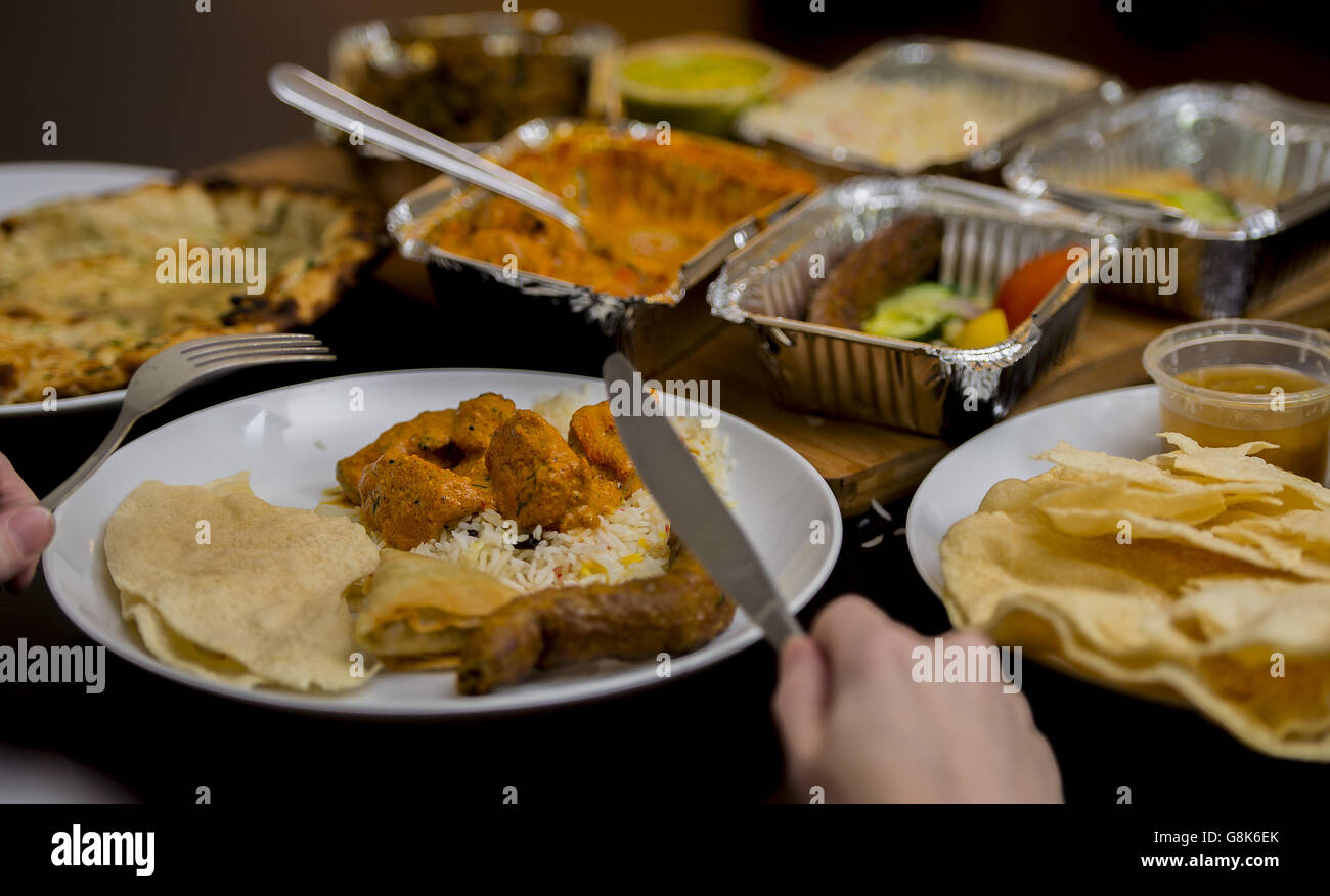 Indian Food stock Stock Photo - Alamy
