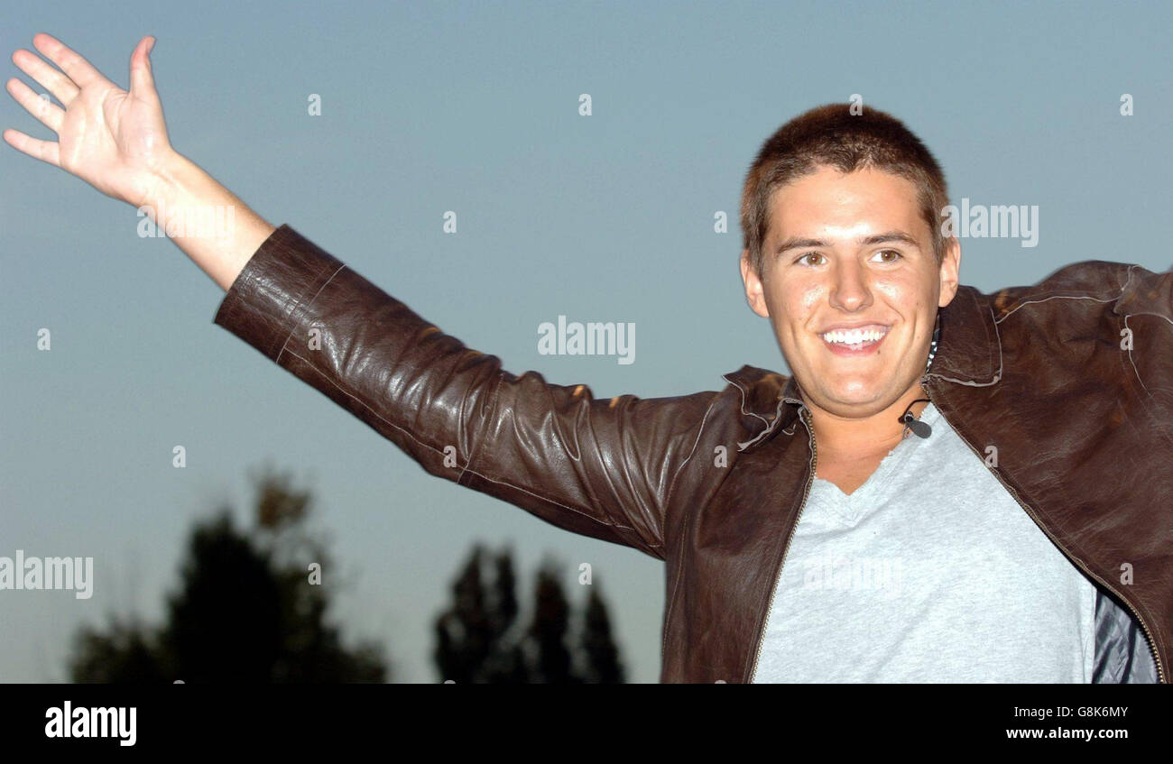 Craig leaves the Big Brother house at Elstree Studios Stock Photo - Alamy