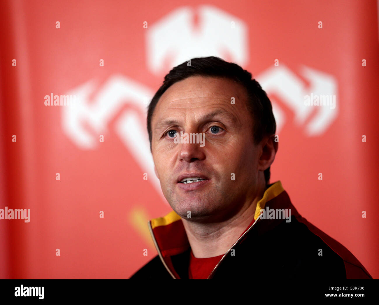 Wales Under 20's coach Jason Strange during the Wales squad ...
