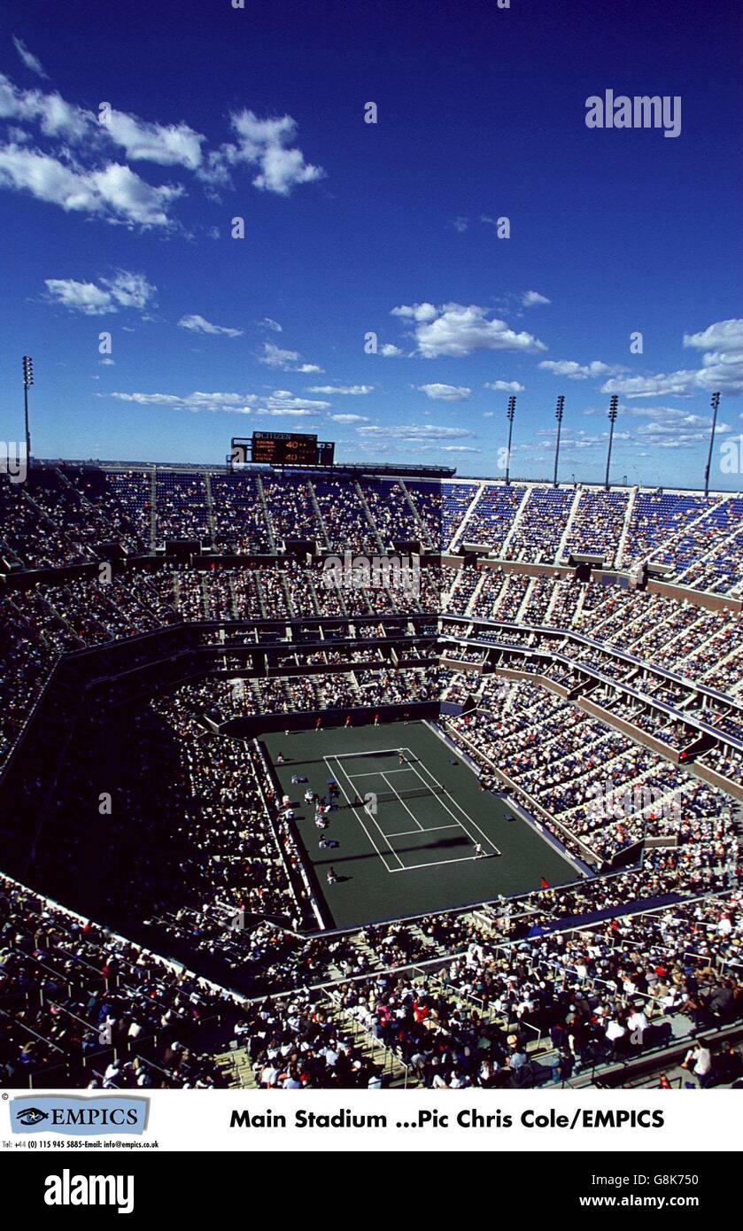 Tennis - U.S.Open 1997 - Flushing Meadow. Arthur Ashe Main Stadium ...