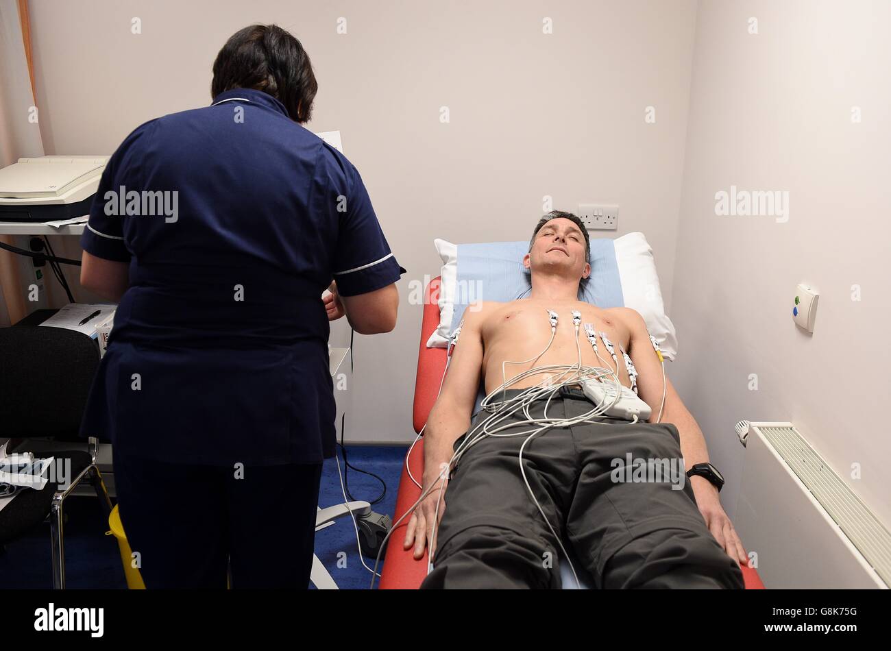 Surgeon Commander Adrian Mellor, who is exhibition leader of the ...