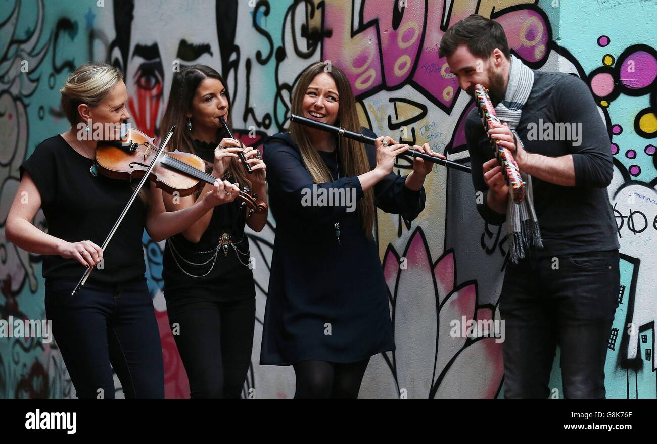 (From the left) Ryanne Sands, Eimear Keane, and Sorcha Turnbull from ...