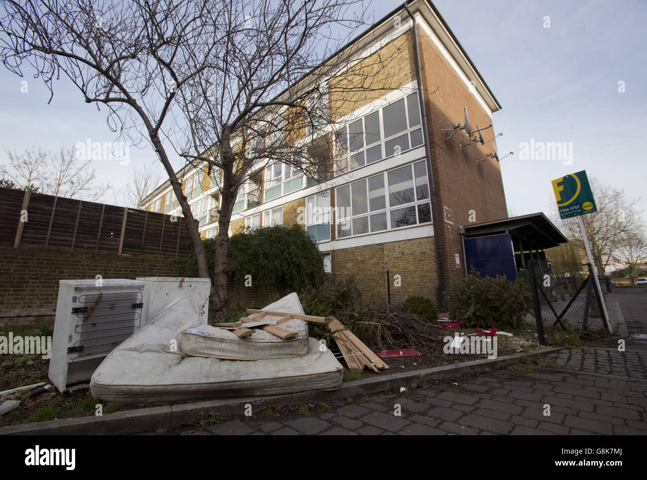 Sink Estate Stock - Brixton Stock Photo - Alamy
