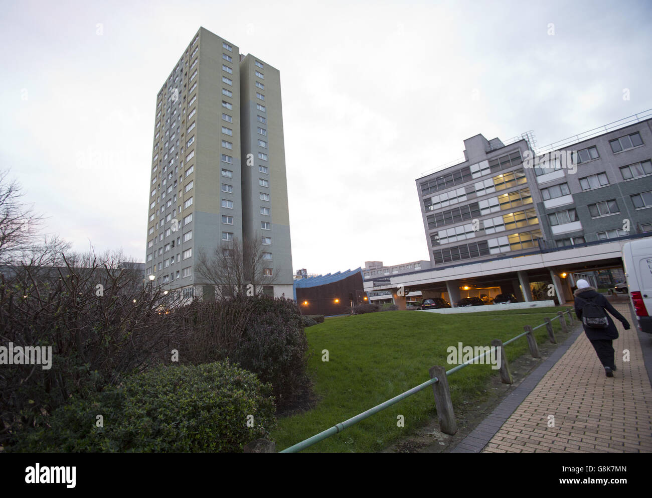 A view of Broadwater Farm estate, also referred to as "The Farm", in ...