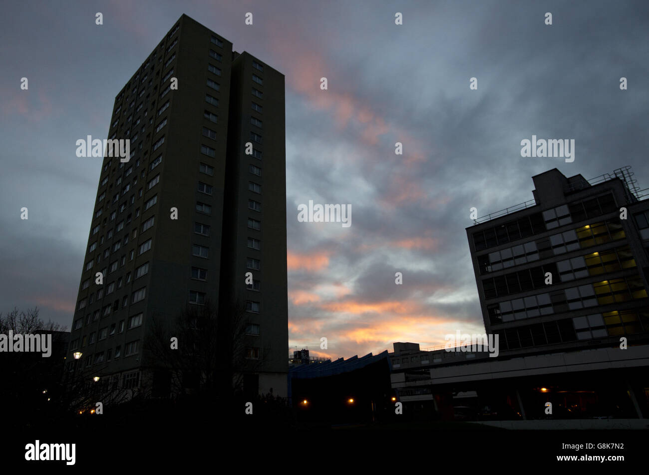 A view of Broadwater Farm estate, also referred to as "The Farm", at ...