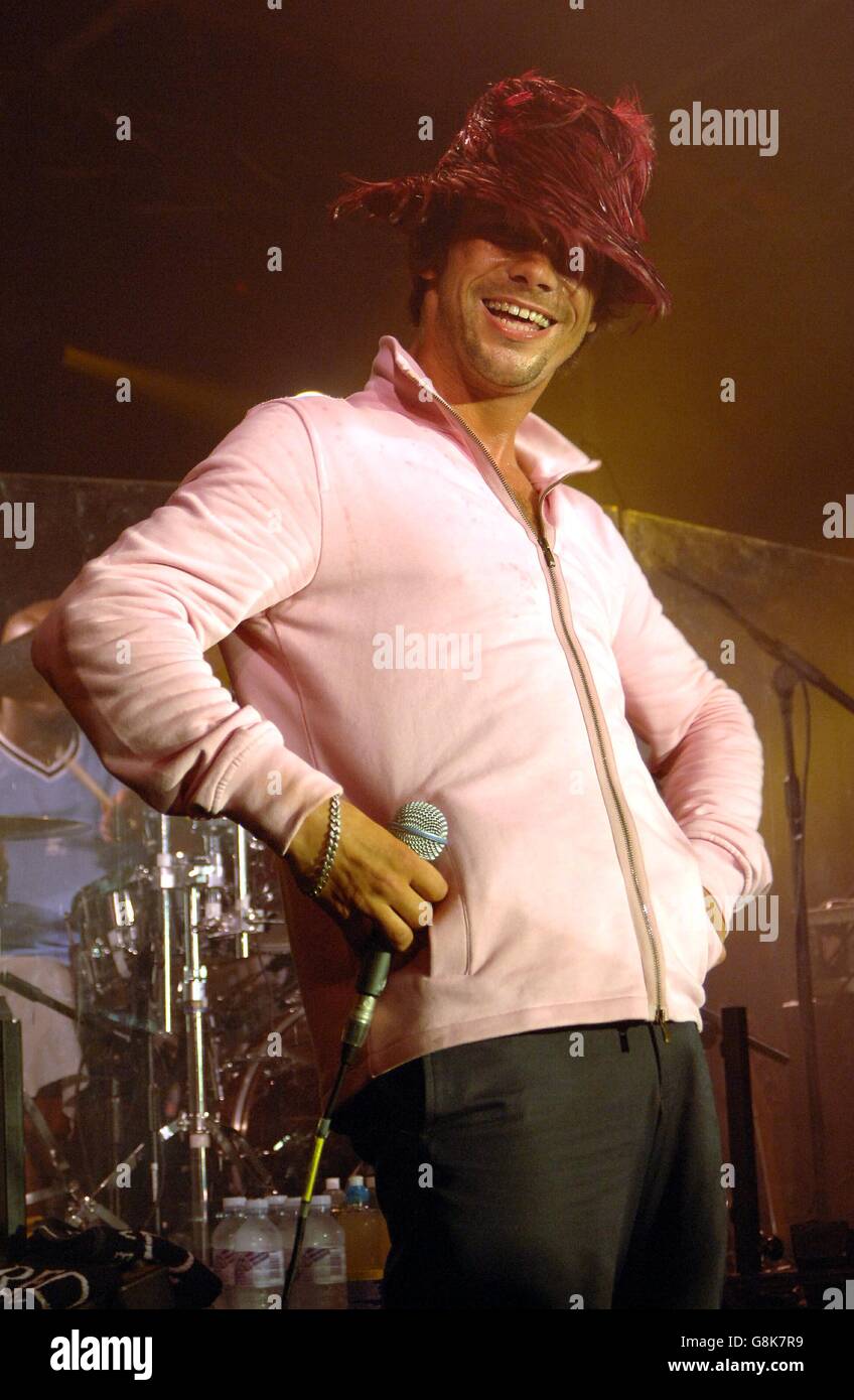 Jay Kay, lead singer from Jamiroquai, performs for 700 competition ...