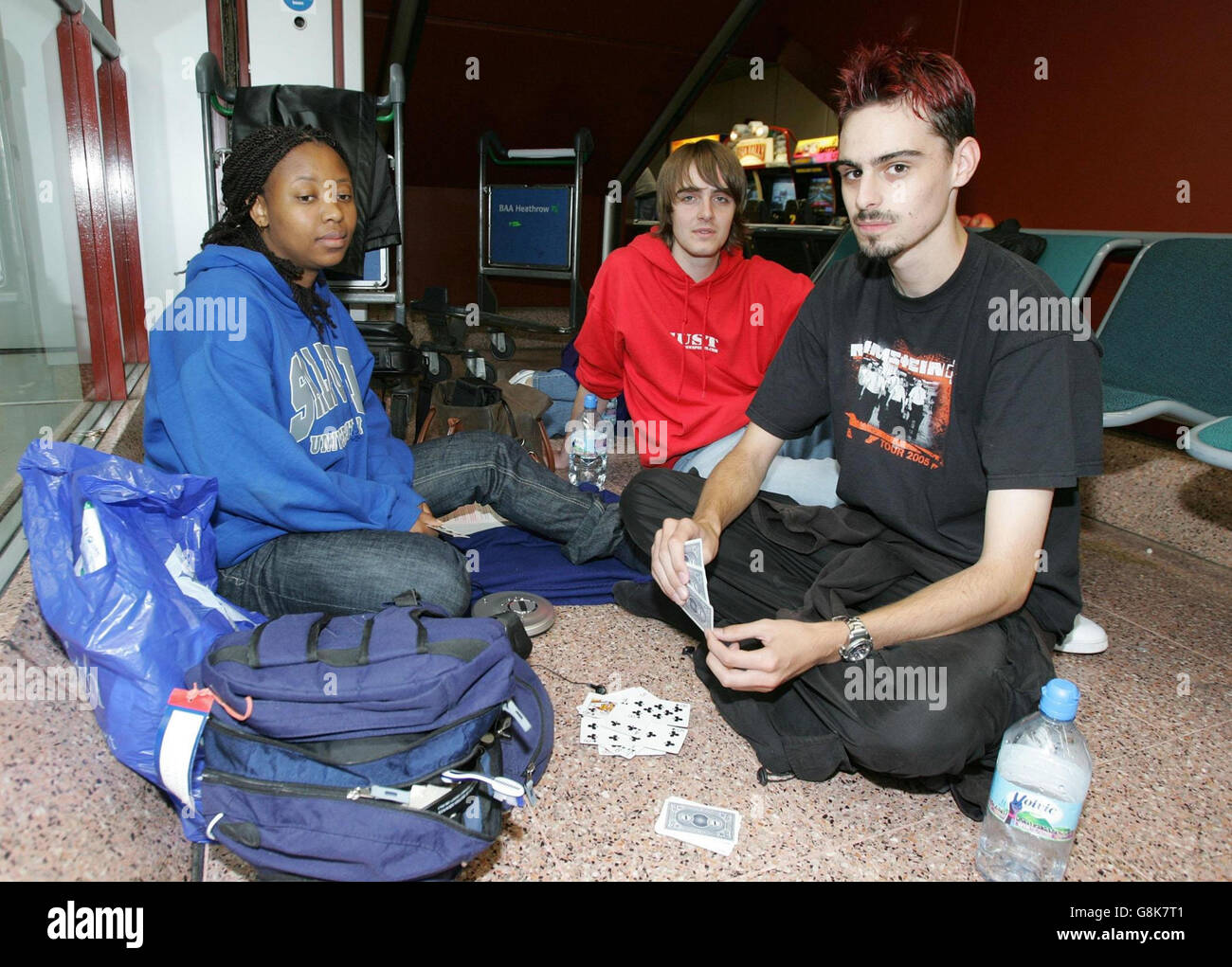 Baggage Handlers Walkout Stock Photo - Alamy