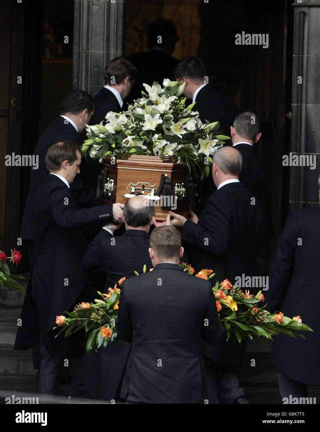 For the funeral of former foreign secretary robin cook hi-res stock ...