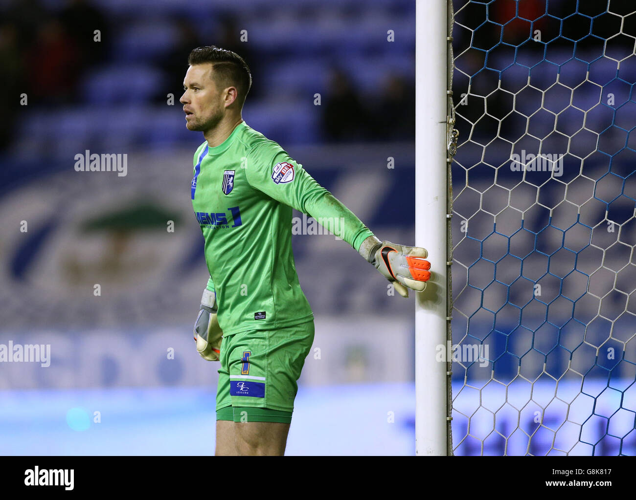 Gillingham goalkeeper stuart nelson hi-res stock photography and images ...