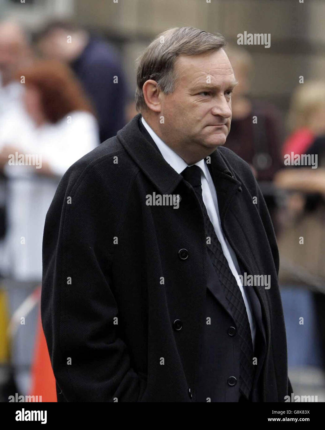 Nick brown arrives funeral former foreign secretary robin cook cook hi ...