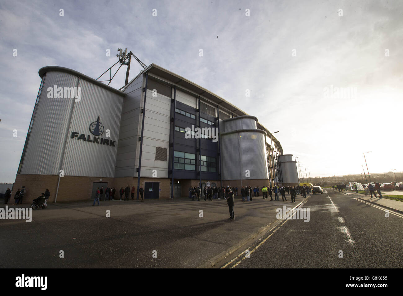Falkirk stadium general view hi-res stock photography and images - Alamy