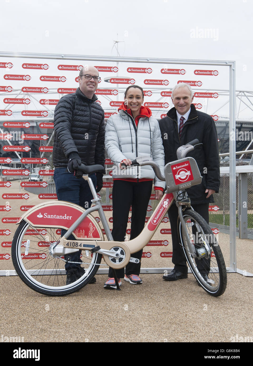 Santander Cycles expansion Stock Photo - Alamy