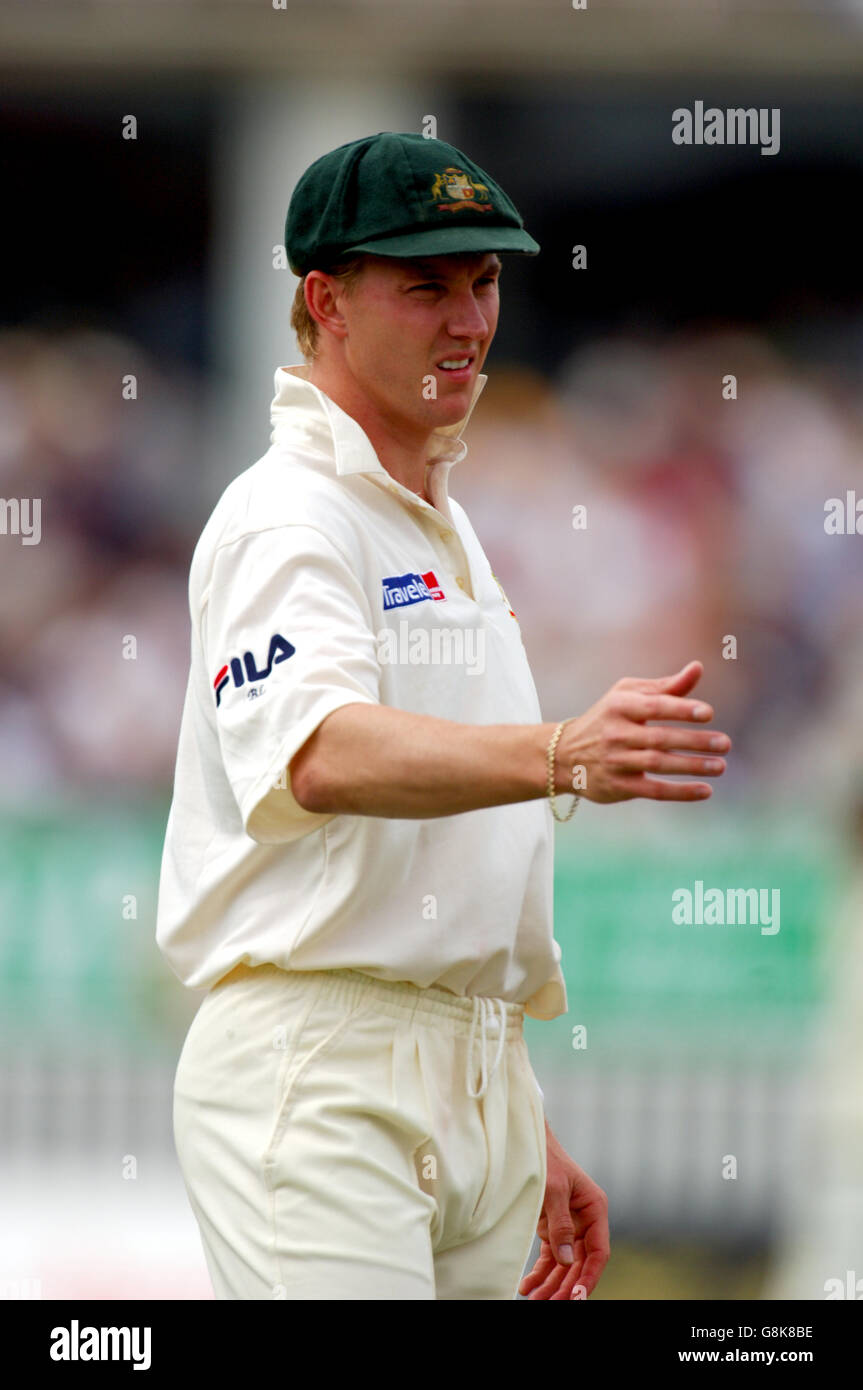 Brett lee test hi-res stock photography and images - Alamy
