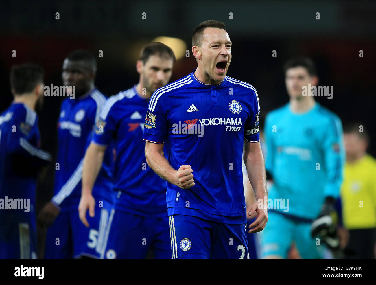 Chelseas john terry celebrates hi-res stock photography and images - Alamy
