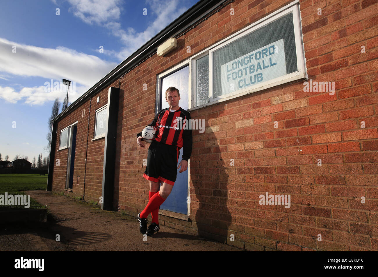 Former England defender Stuart Pearce is unveiled coming out of ...