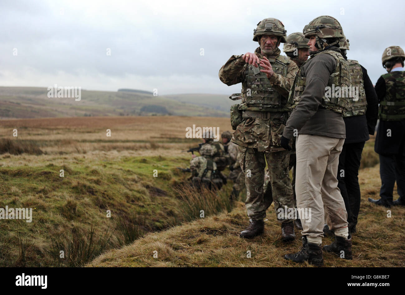 Sennybridge training area hi-res stock photography and images - Alamy