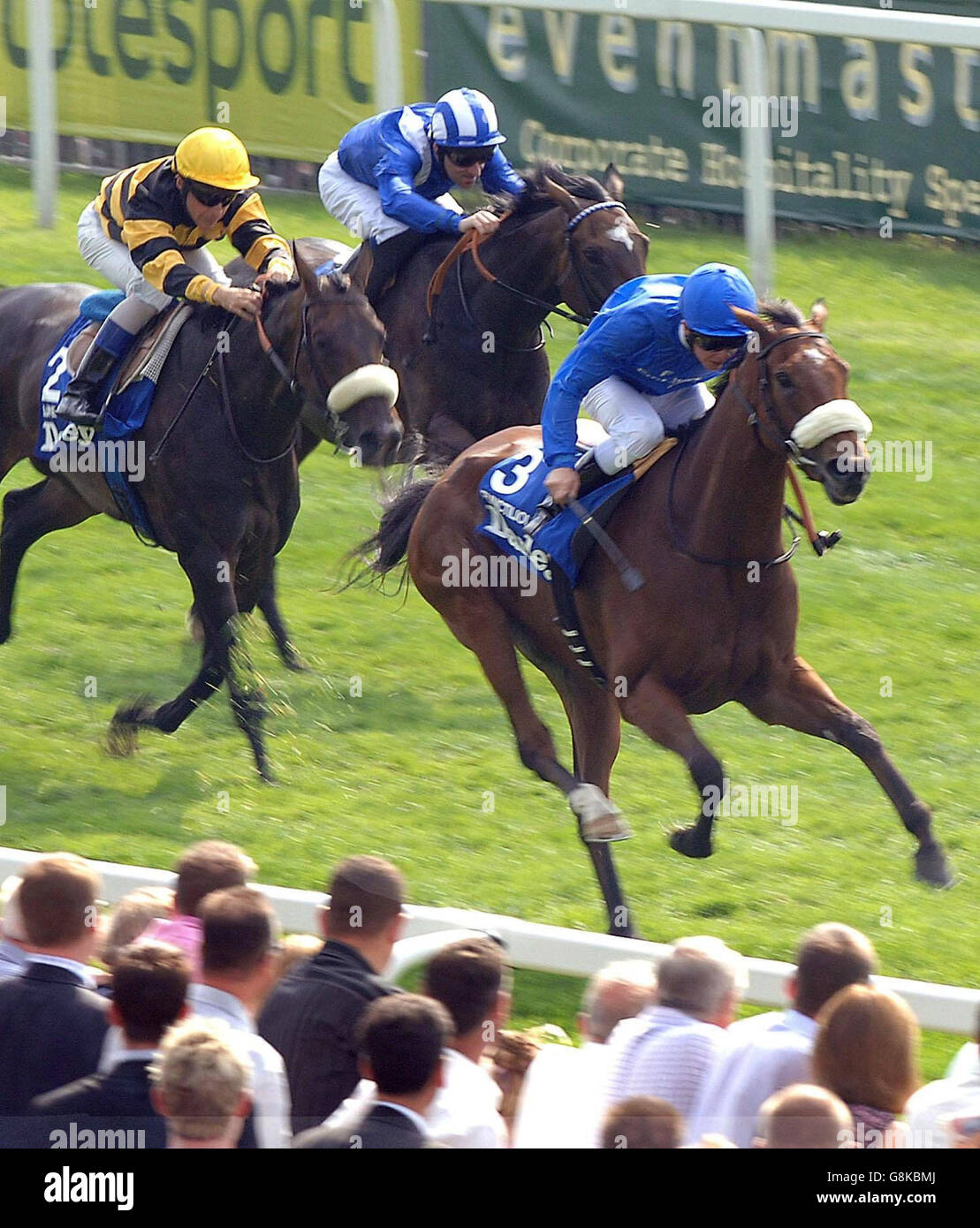 Horse racing 2005 ebor festival york racecourse hi-res stock ...