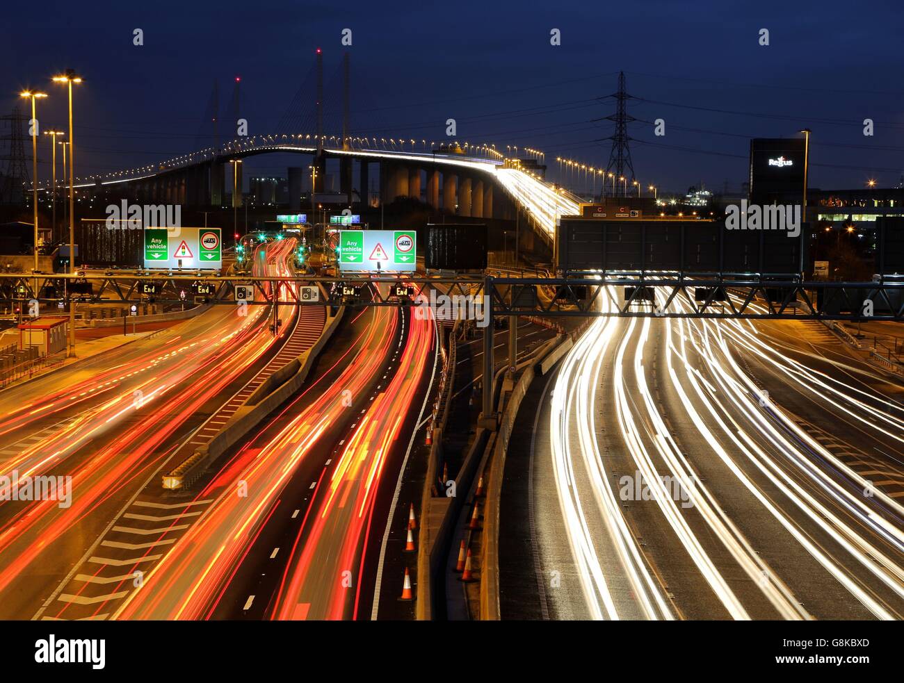 New Thames crossing proposal Stock Photo - Alamy