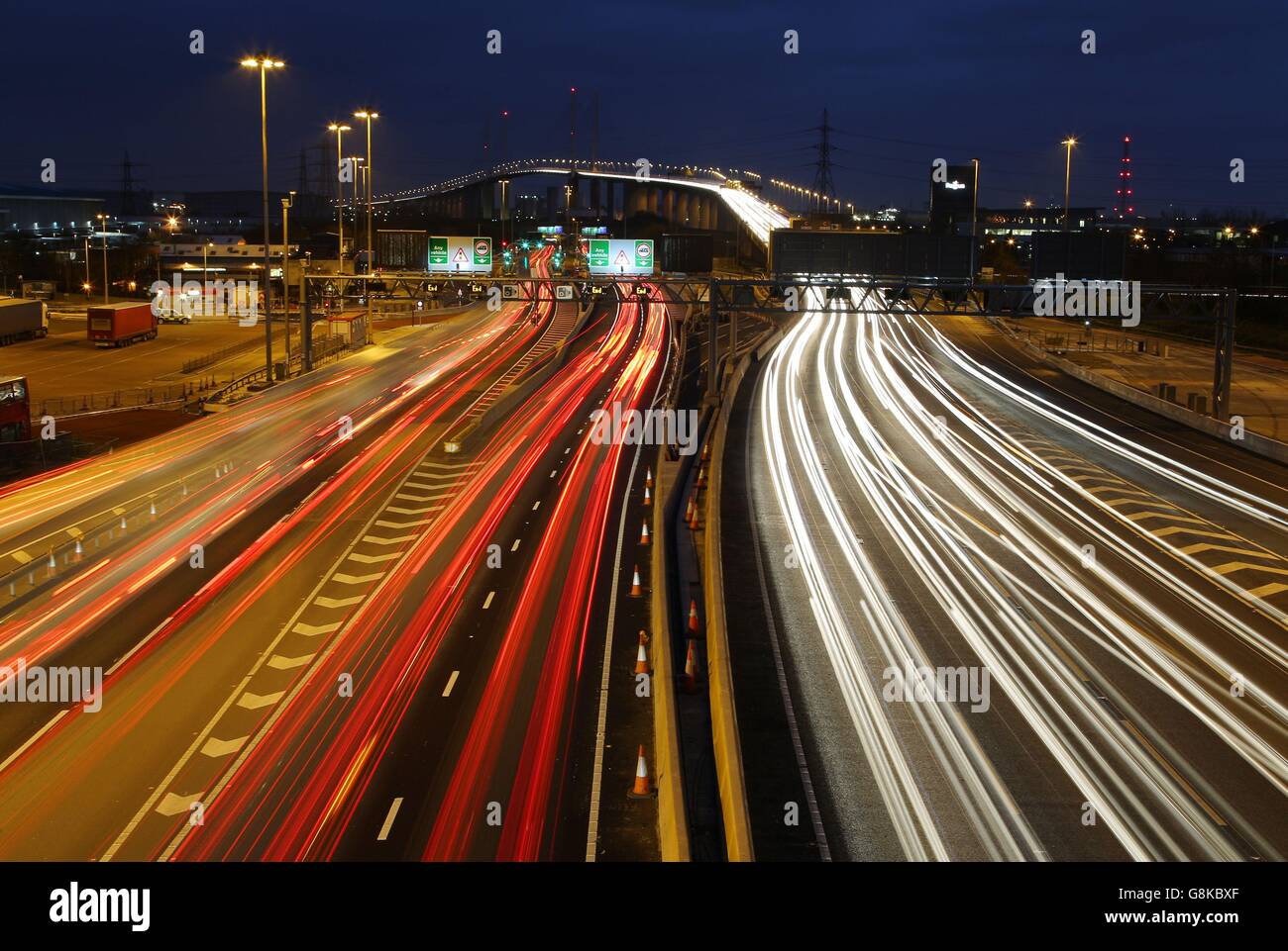 New Thames crossing proposal Stock Photo - Alamy