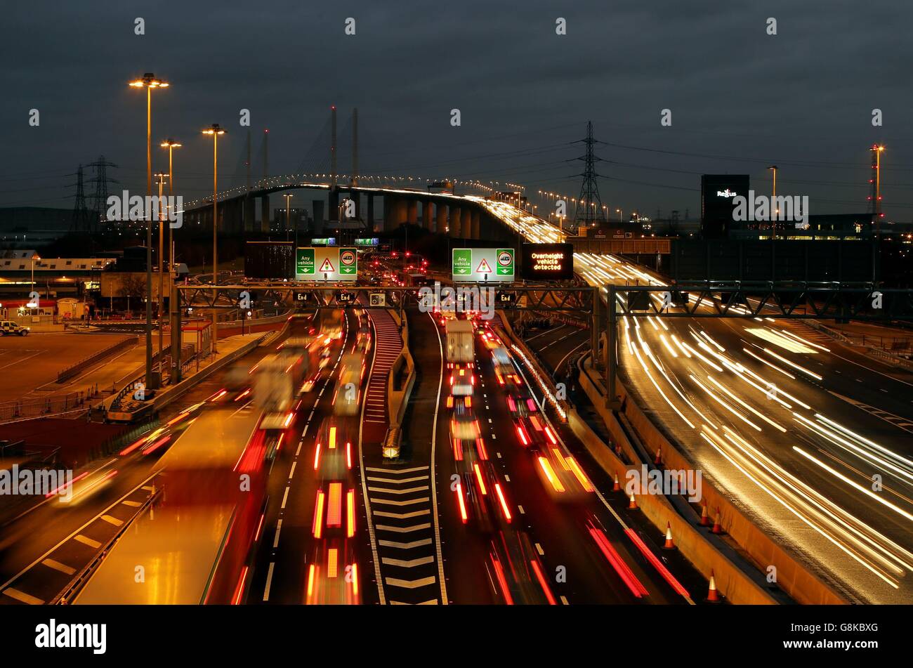 New Thames crossing proposal Stock Photo - Alamy